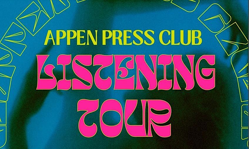 Appen Press Club Listening Tour, Dunwoody Tavern, 18 January 2024 ...