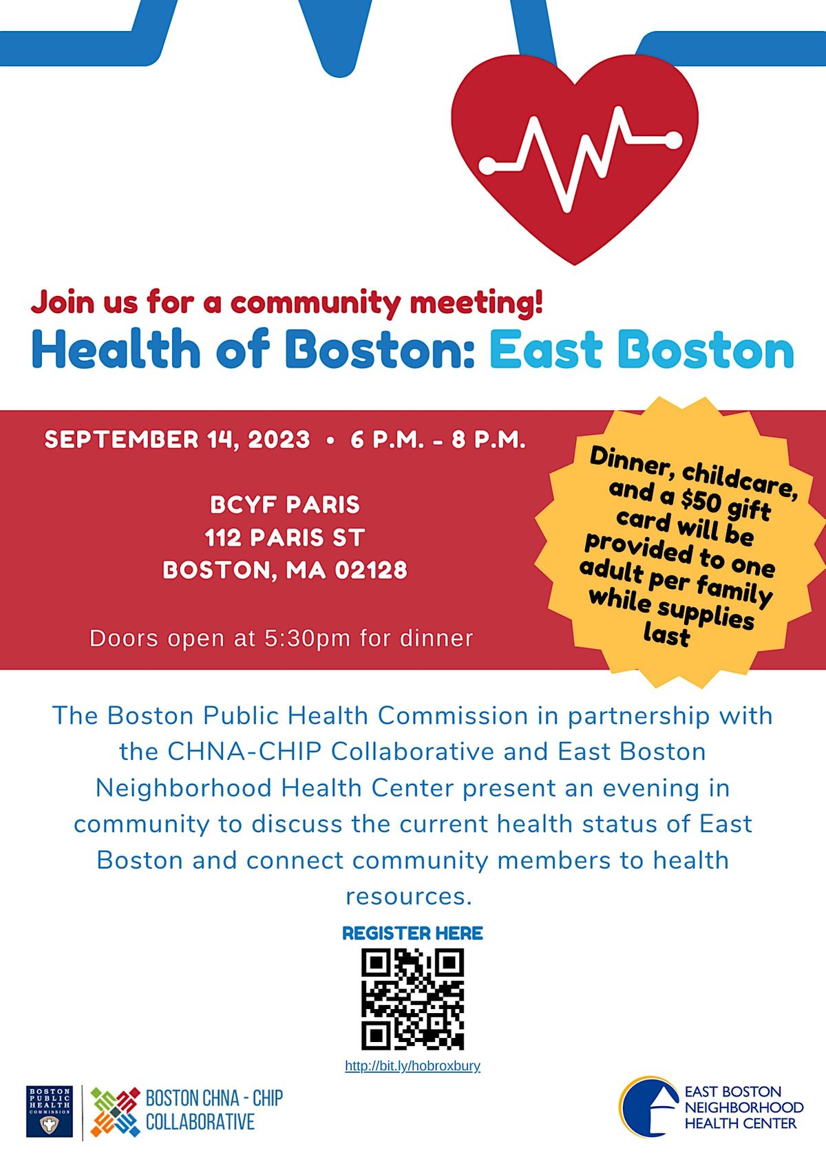 Health of Boston: East Boston, Paris Street Community Center, East ...