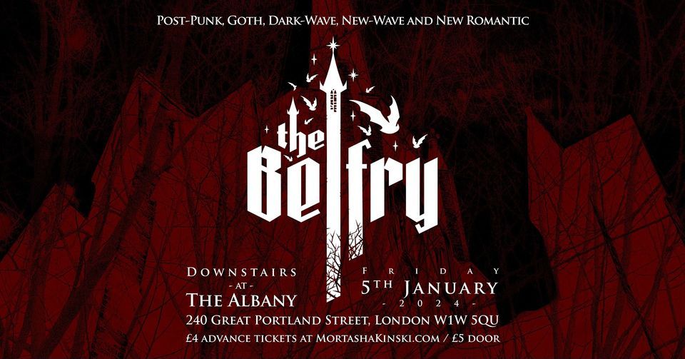 The Belfry - January 2024, The Albany - Great Portland Street, London, 5 January to 6 January ...