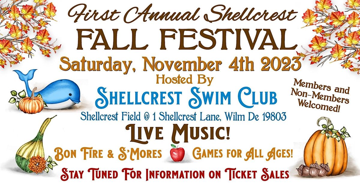 First Annual Shellcrest Fall Fest, Shellcrest Swim Club, Wilmington, 4 ...