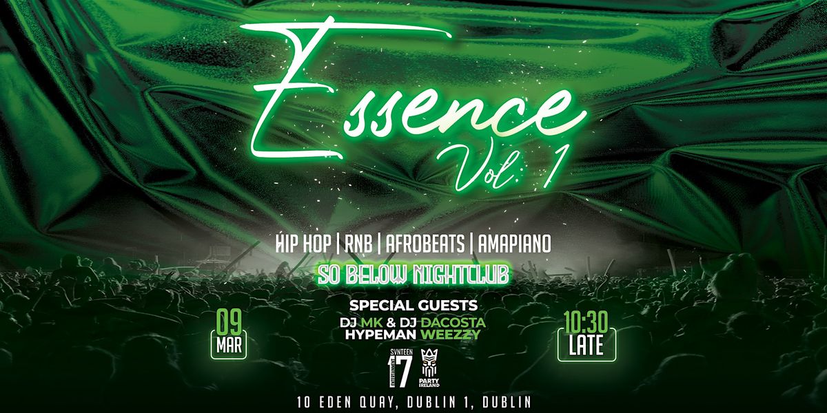 ESSENCE: HipHop x Afrobeats [DLT Brunch] After Show Party, As Above, So ...