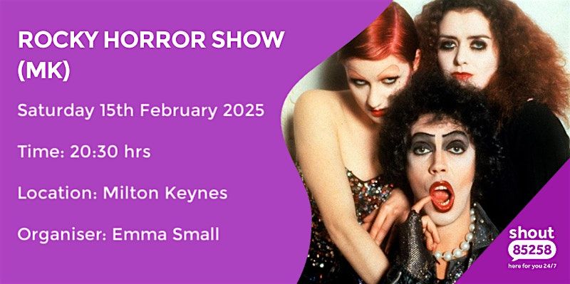 AG SOCIAL - ROCKY HORROR (MILTON KEYNES), Milton Keynes Theatre, 15 ...