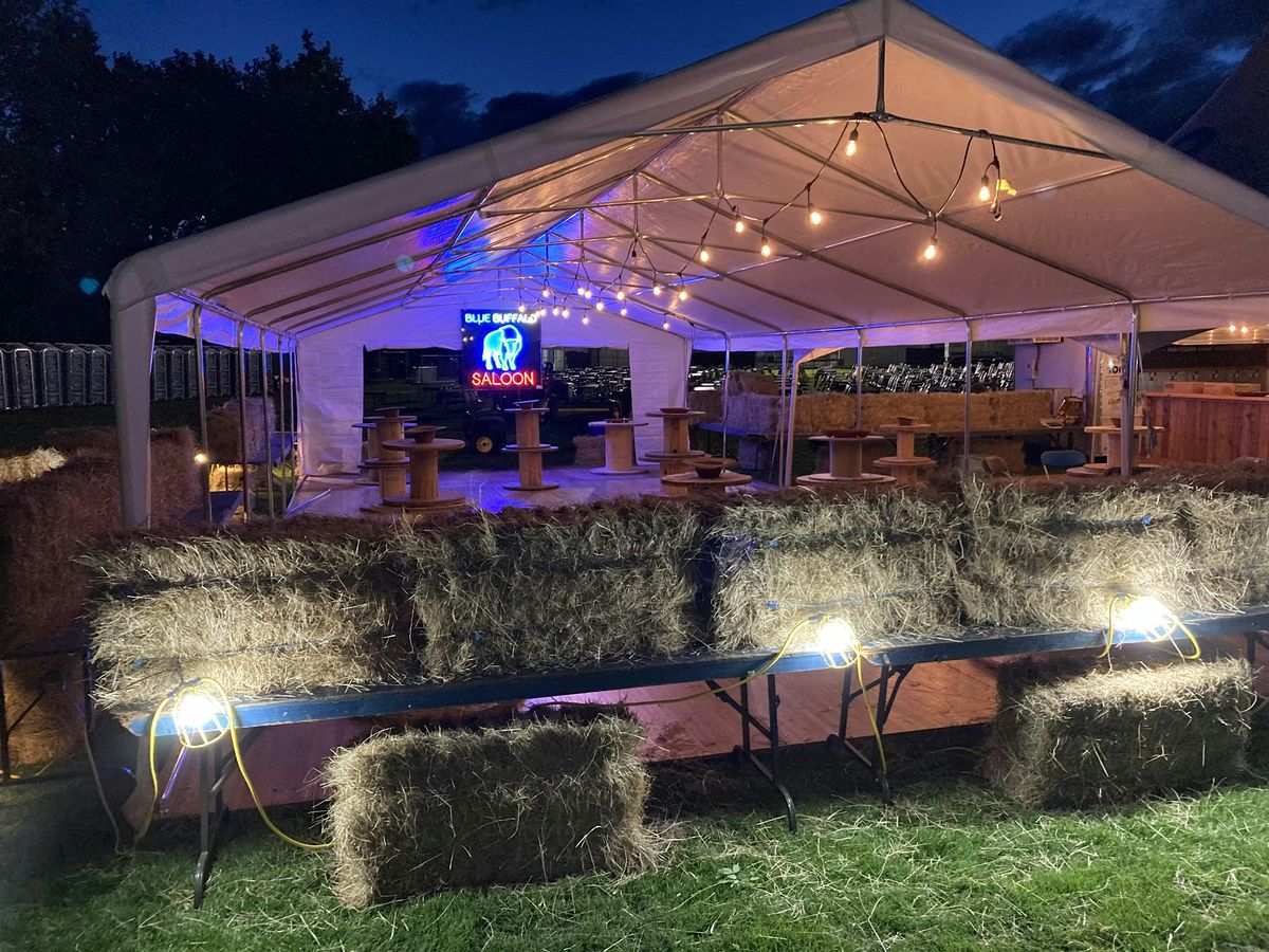 The Qs Blue Buffalo Saloon VIP Tent @ Esquimalt Ribfest, Bullen Park ...