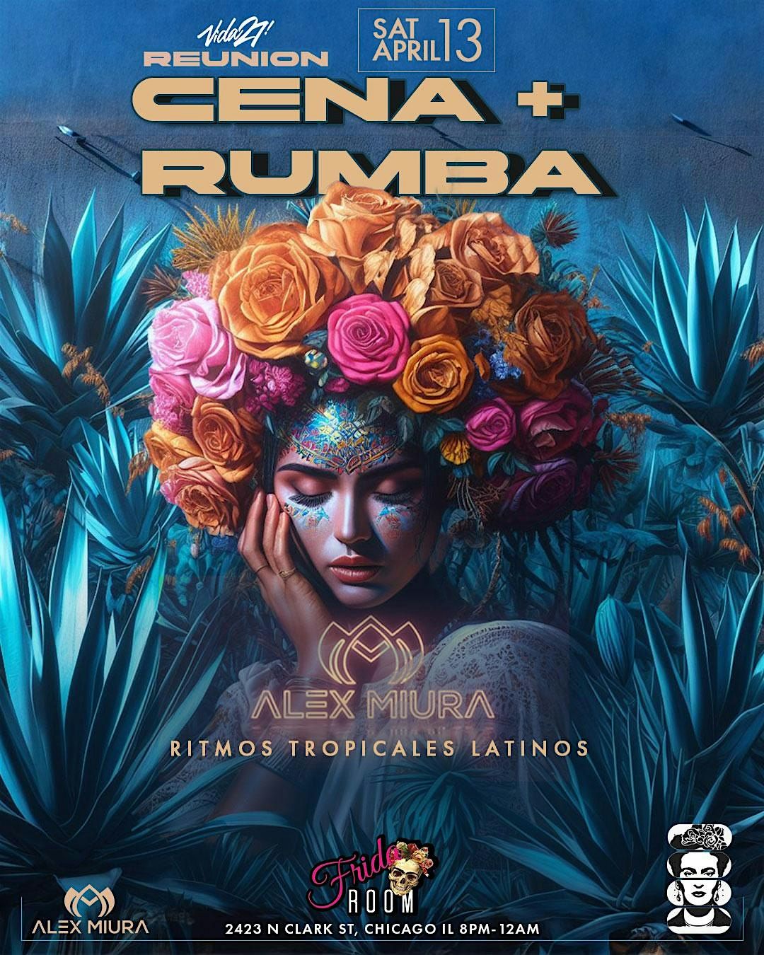 Cena + Rumba, Frida Room Lincoln Park, Chicago, 13 April 2024 | AllEvents.in