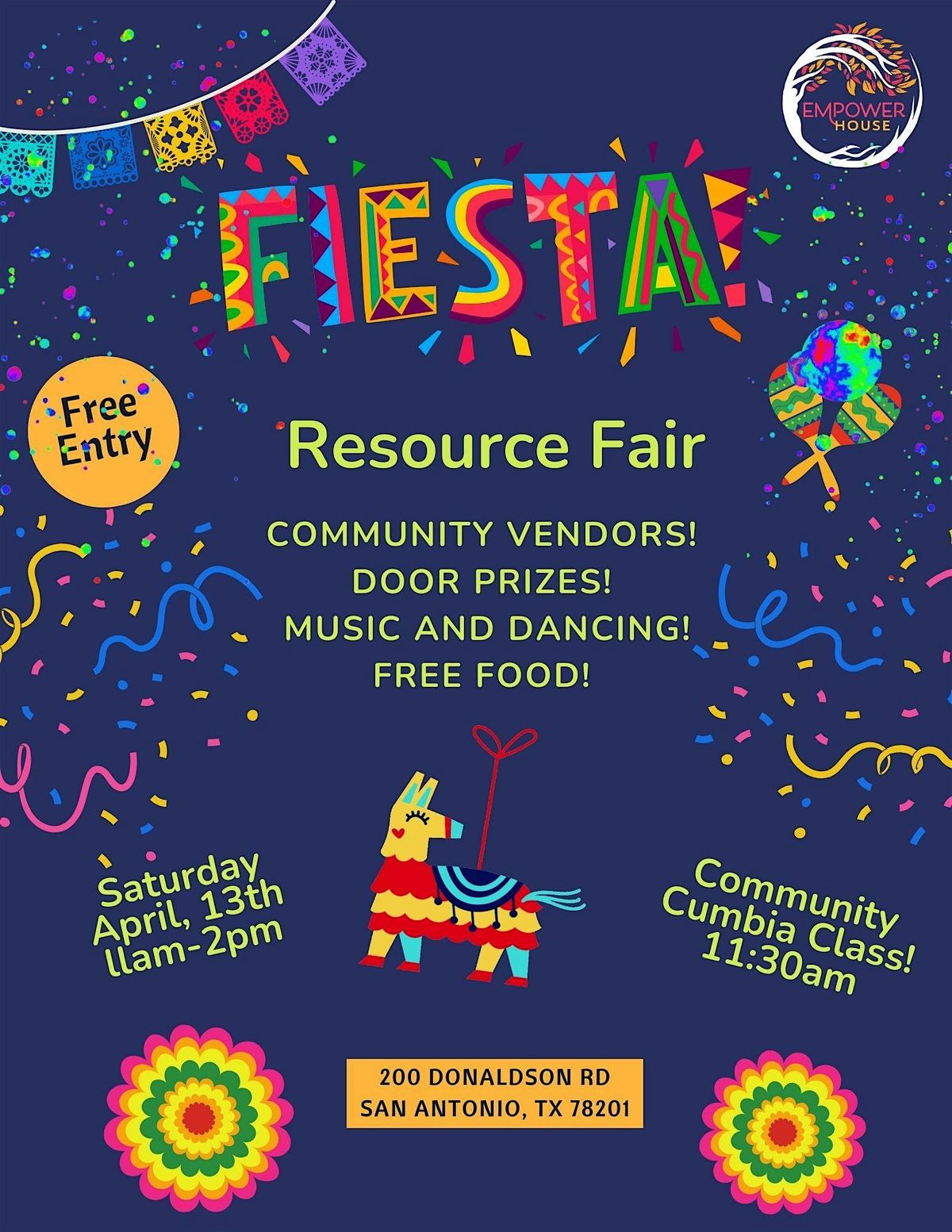 Fiesta Resource Fair, 200 Donaldson Ave, San Antonio, 13 April 2024 ...