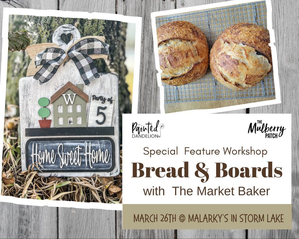 Bread & Boards, Malarky's Pub, Storm Lake, 26 March 2024 | AllEvents.in