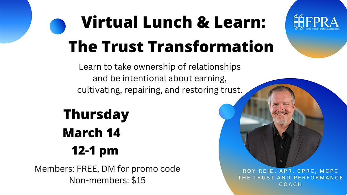 FPRA South Florida March 2024 Virtual Lunch and Learn, March 14 2024 ... FPRA South Florida March 2024 Virtual Lunch and Learn, March 14 2024 ...