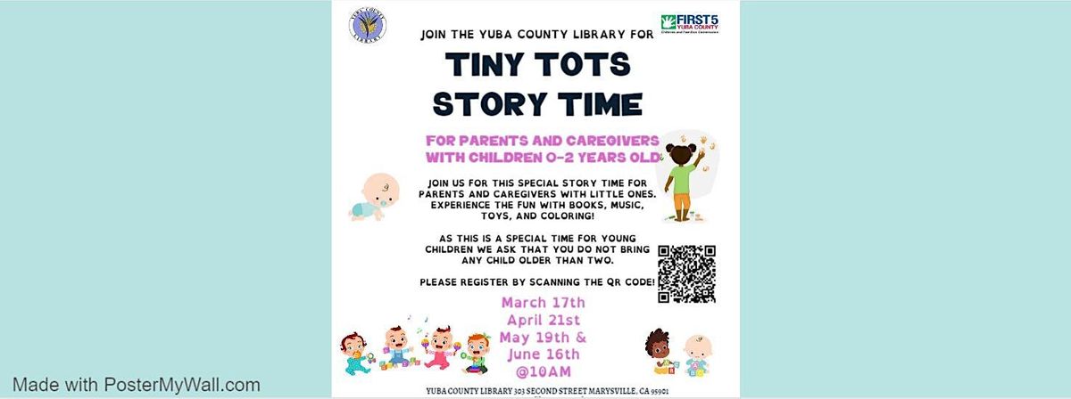 Tiny Tots Story Time, Yuba County Library, Marysville, 21 April 2023 ...