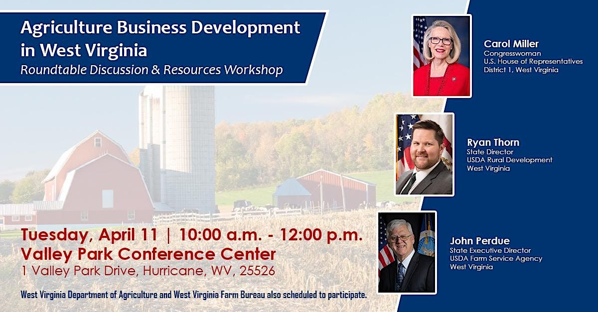 Agriculture Business Development in West Virginia, VALLEY PARK ...