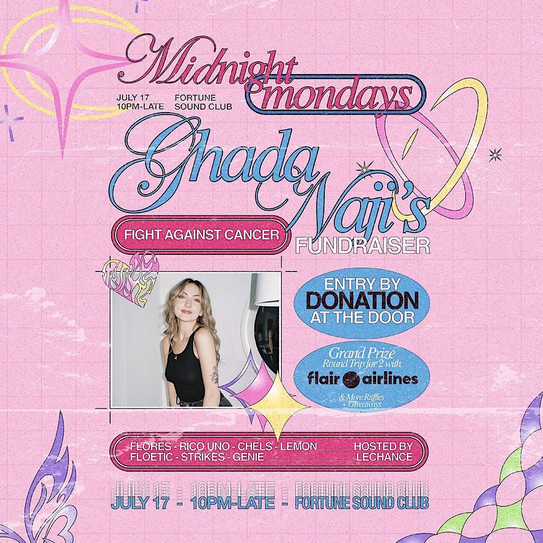 Ghada Najis Fight For Cancer Fundraiser at Midnight Mondays, Fortune ...