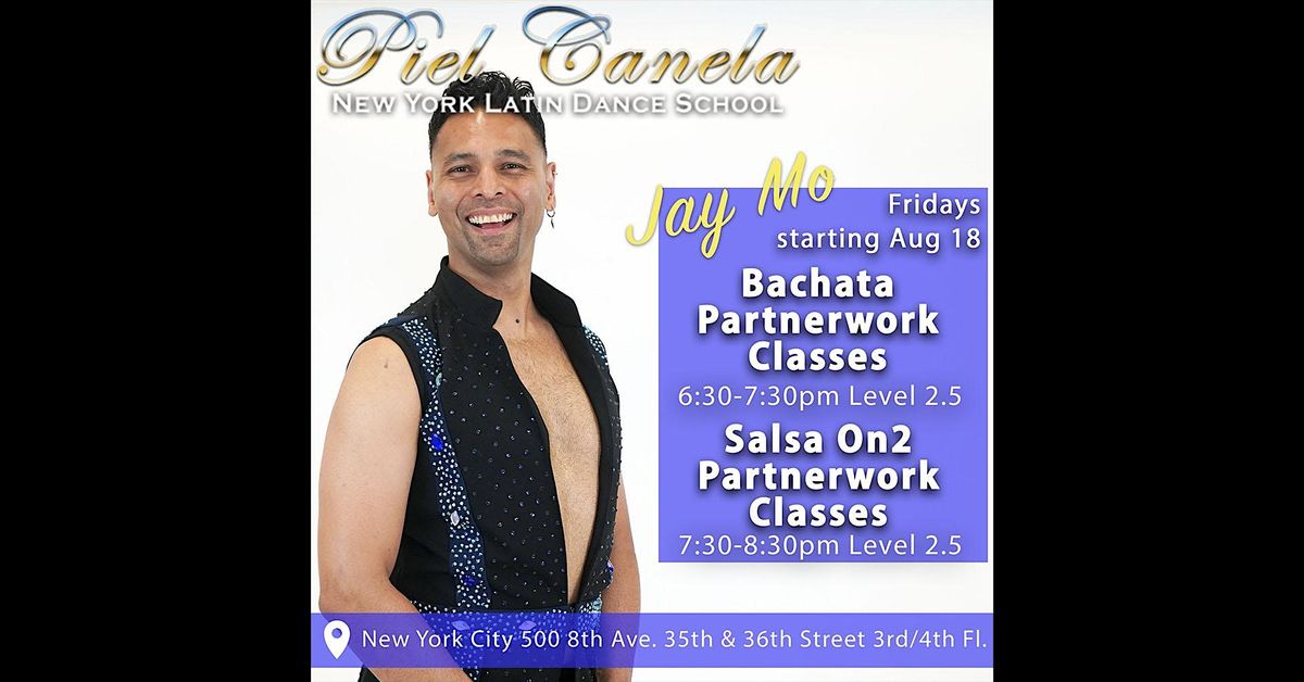Bachata Partner work Dance Class, Level 2.5 Advanced-Beginner, Pearl ...