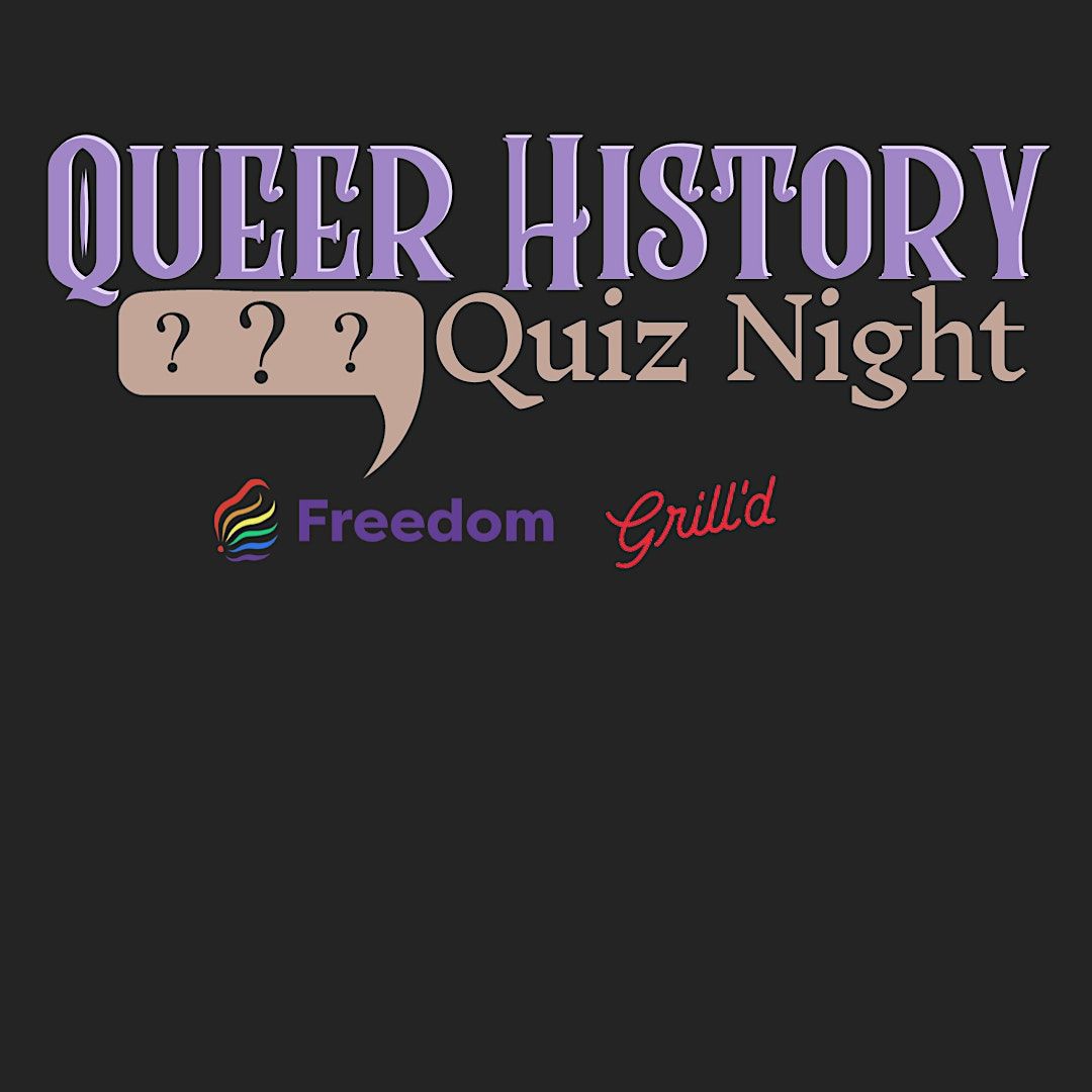 Queer History Month Quiz Night, Grill'd Brookfield Place, Perth, 10 ...