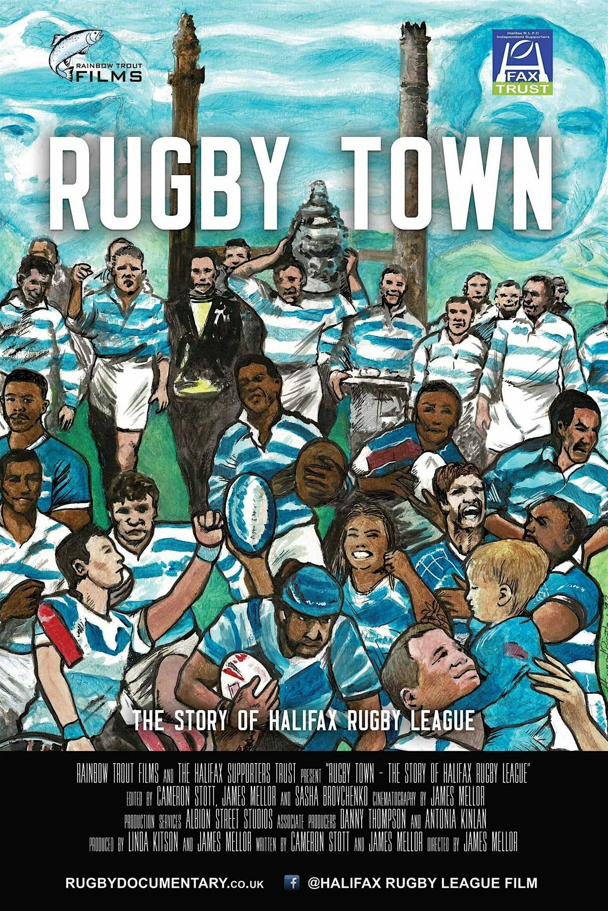 Rugby Town: 150 Years of Rugby League, Square Chapel Arts Centre ...