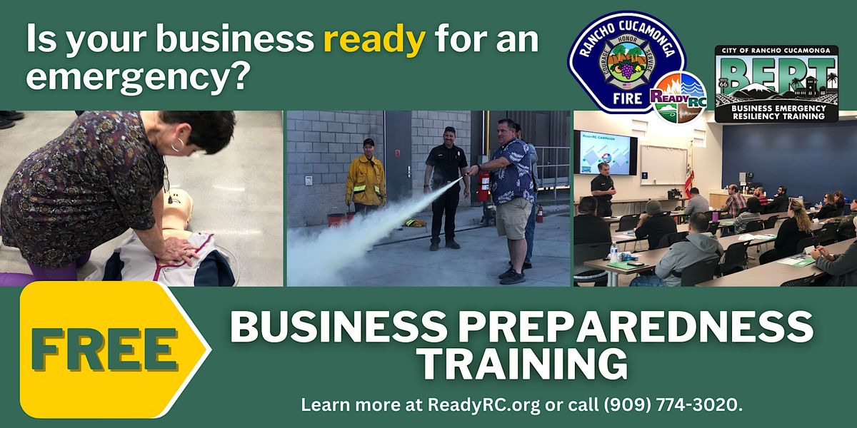 Business Emergency Resiliency Training Unit #2: Employee Preparedness ...