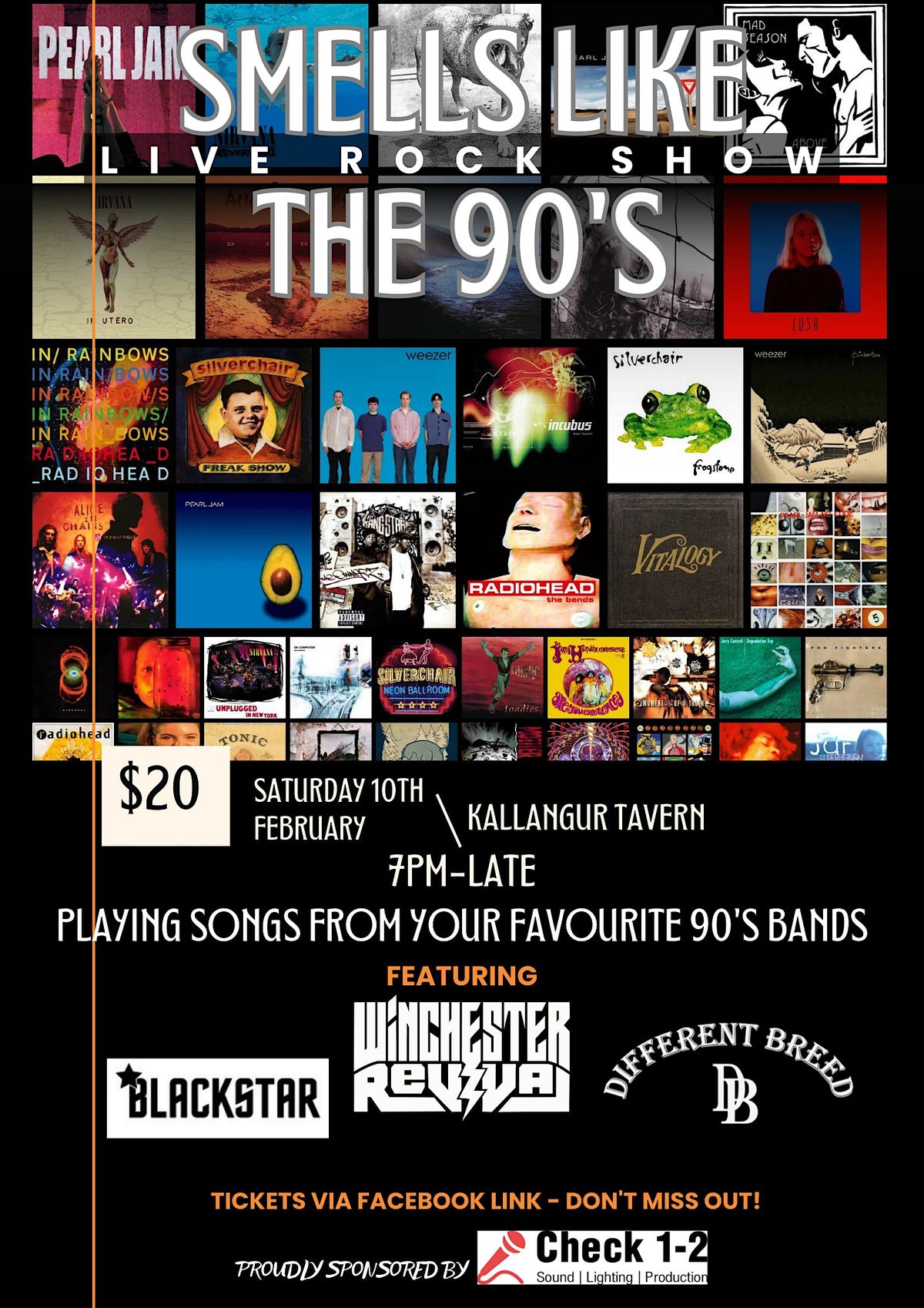 Kallangur Tavern Presents "Smells Like the 90s" Live Rock Show ...