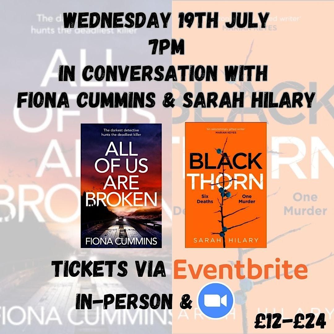 In conversation with Fiona Cummins and Sarah Hilary, Chicken and Frog ...
