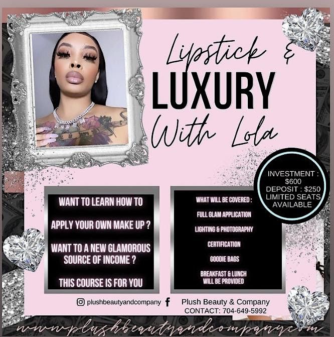 Luxury & Lipstick Masterclass, 25 November 2023 | AllEvents.in