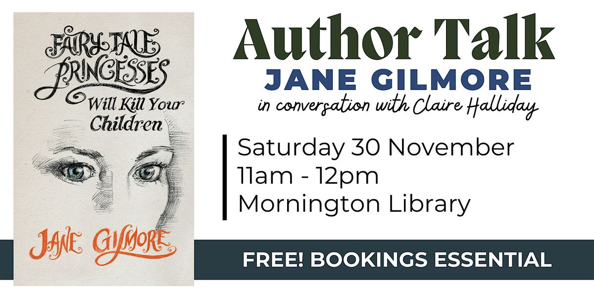 16 days of Activism Author Talk: Jane Gilmore - Mornington Library ...
