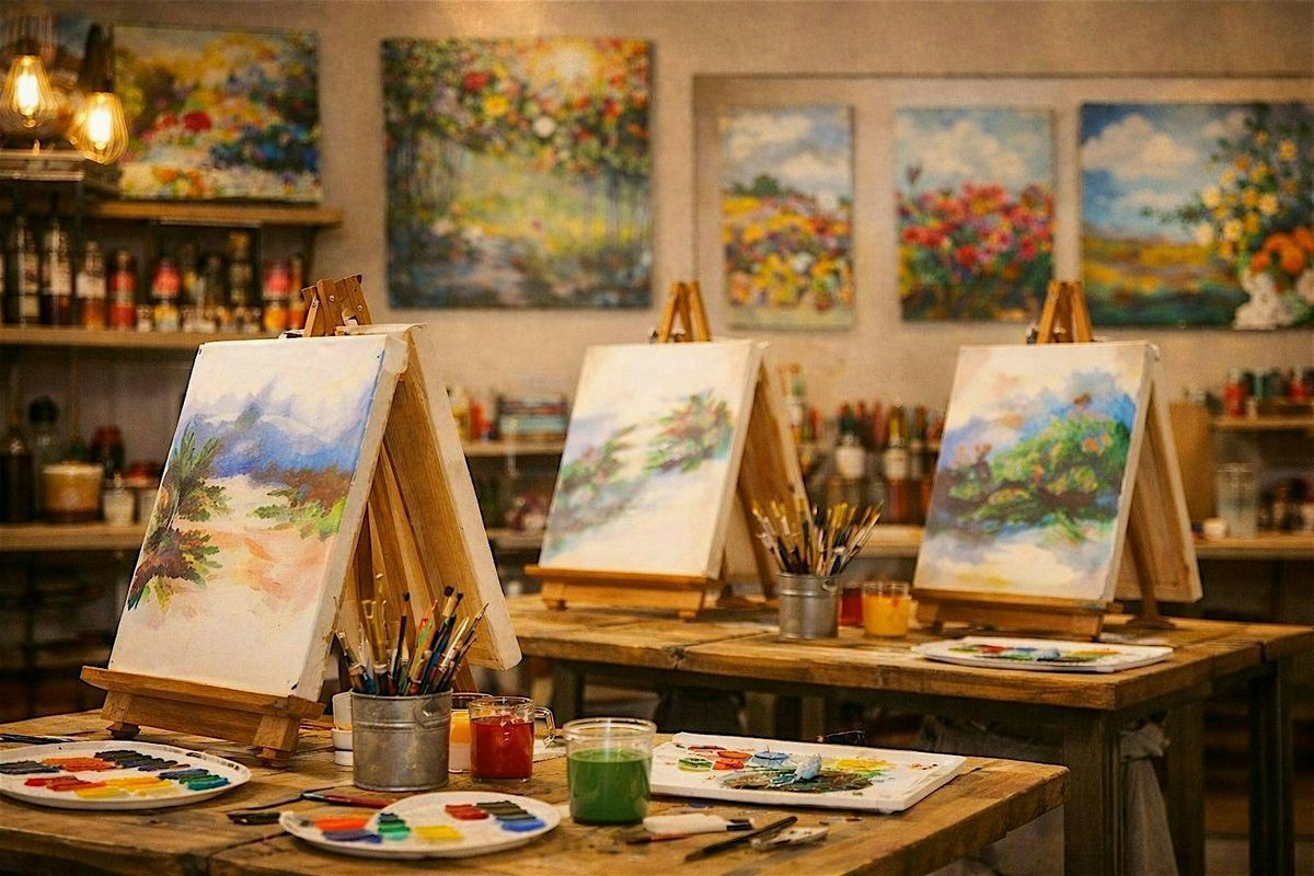 Expressions Guided Painting Class, 799 N Court St suite 1a, Medina, 24 ...