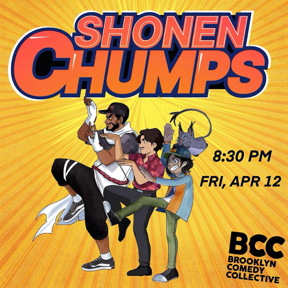 The Shonen Chumps Do Brooklyn!!!, Brooklyn Comedy Collective, 12 April ...