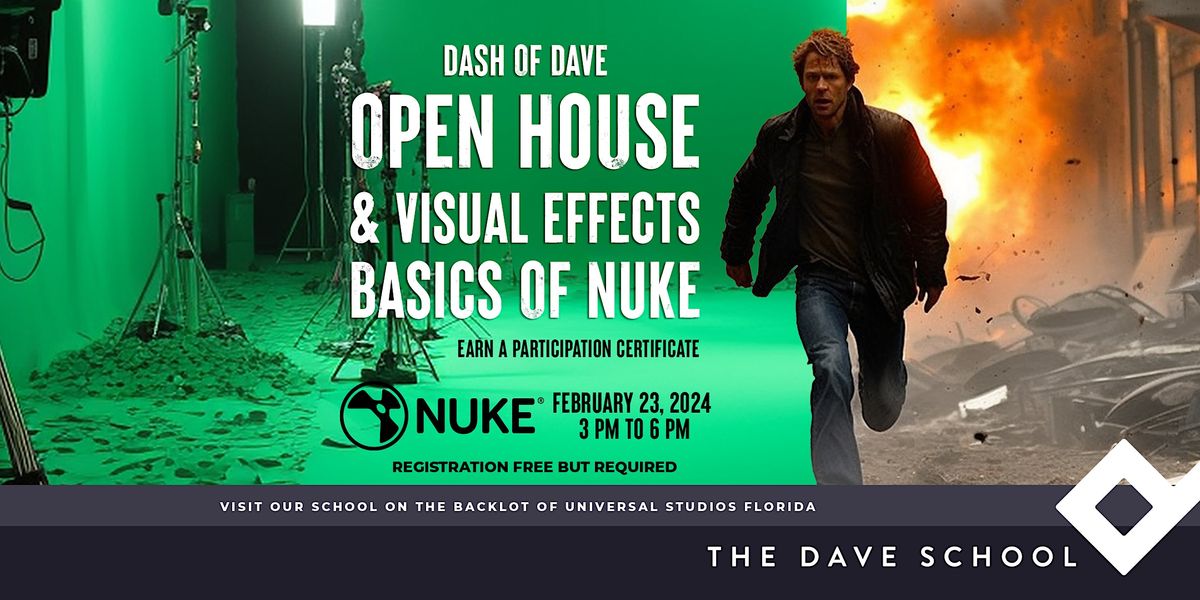 DASH of DAVE: Experience a Free Visual Effects Lesson at DAVE School ...