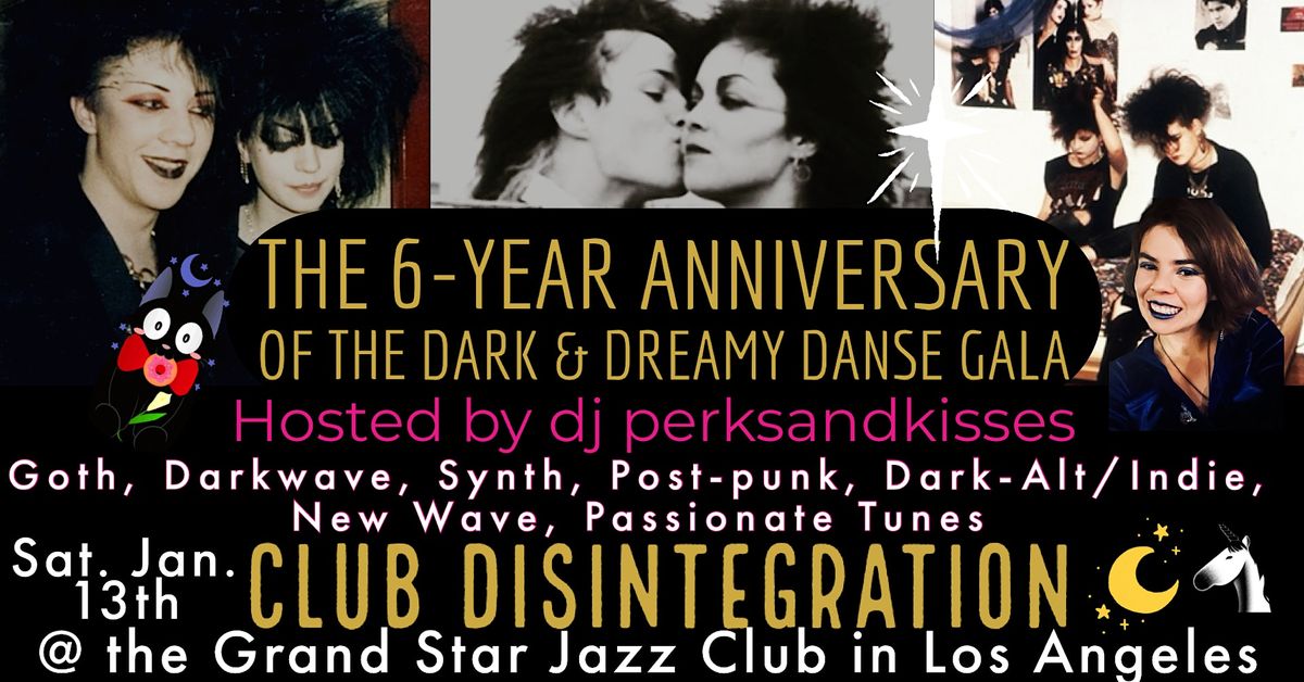 Goth, Darkwave, New Wave, Synth, Dark Indie 6-Year Anniversary Dance ...