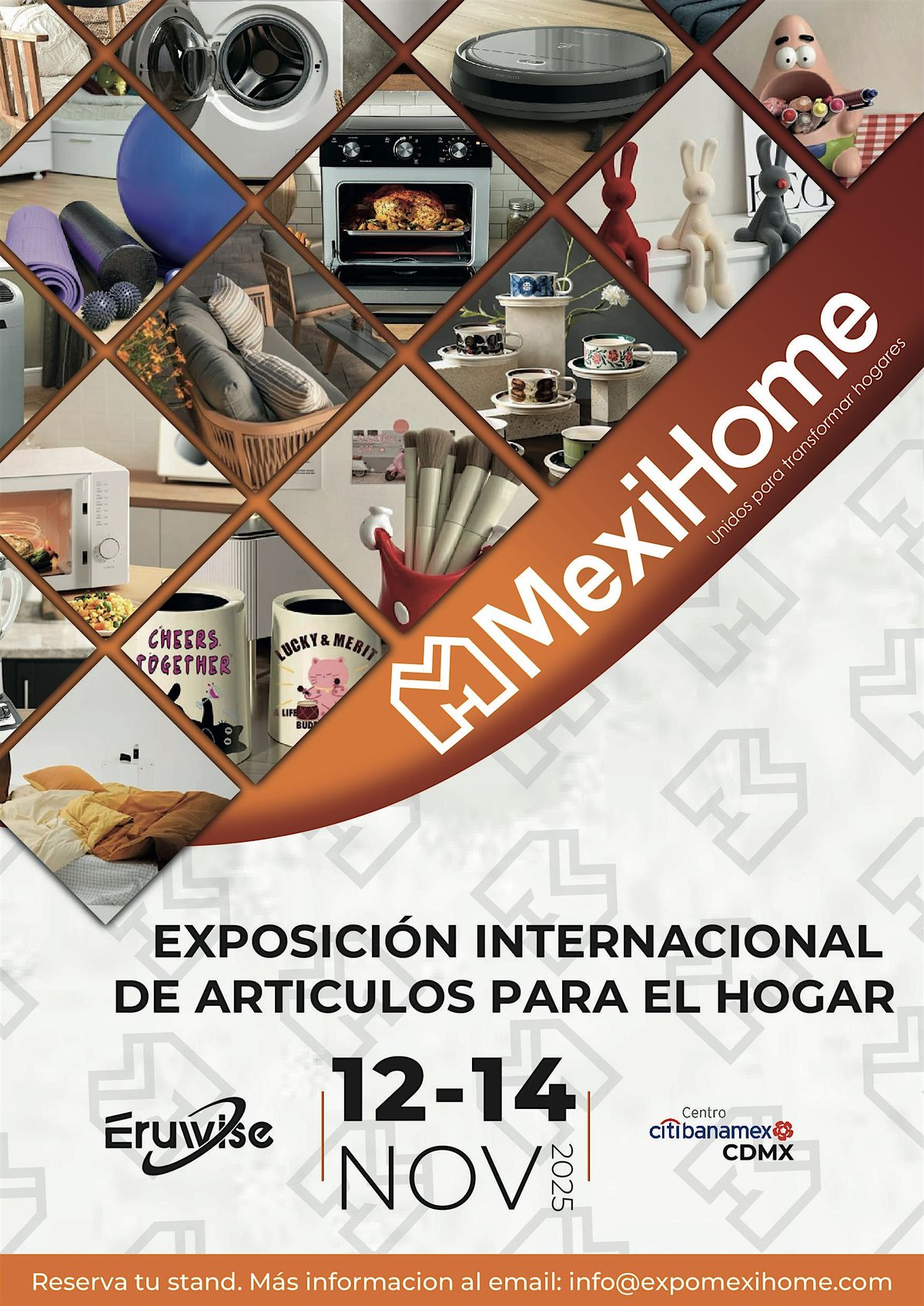 Expo MexiHome 2026, Banamex Center, Ciudad de México, 20 November to 22 ...