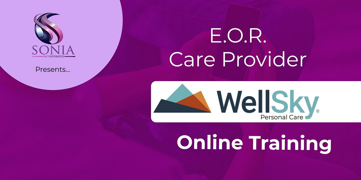 EOR English EVV Training SONIA, September 14 2023 | Online Event | AllEvents.in