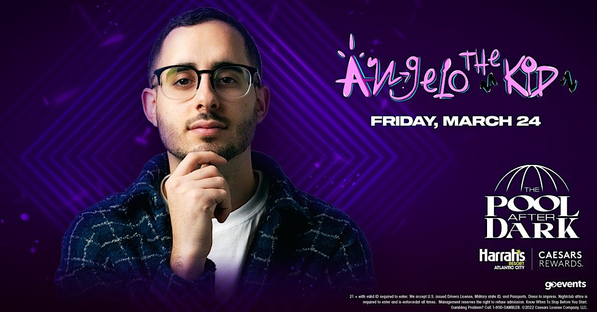 Angelo The Kid at The Pool After Dark - FREE GUESTLIST, The Pool After ...