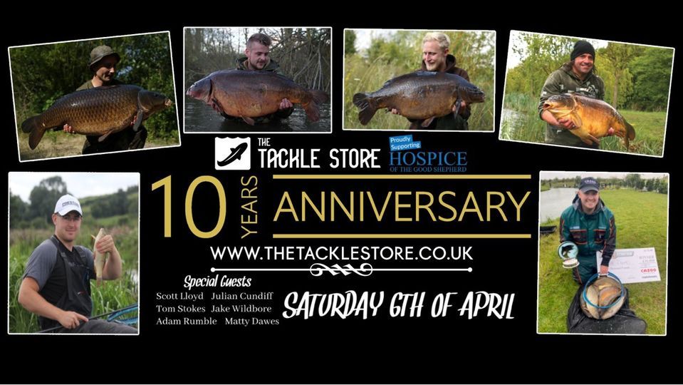The Tackle Store - 10 Year Anniversary - Charity Open Day, Unit 30 ...
