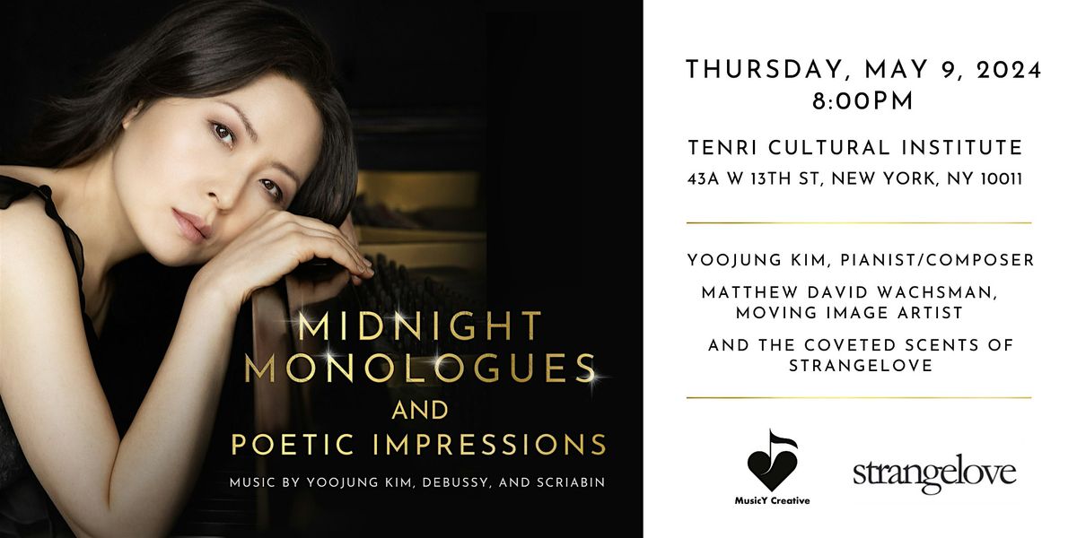 Midnight Monologues and Poetic Impressions, Tenri Cultural Institute ...