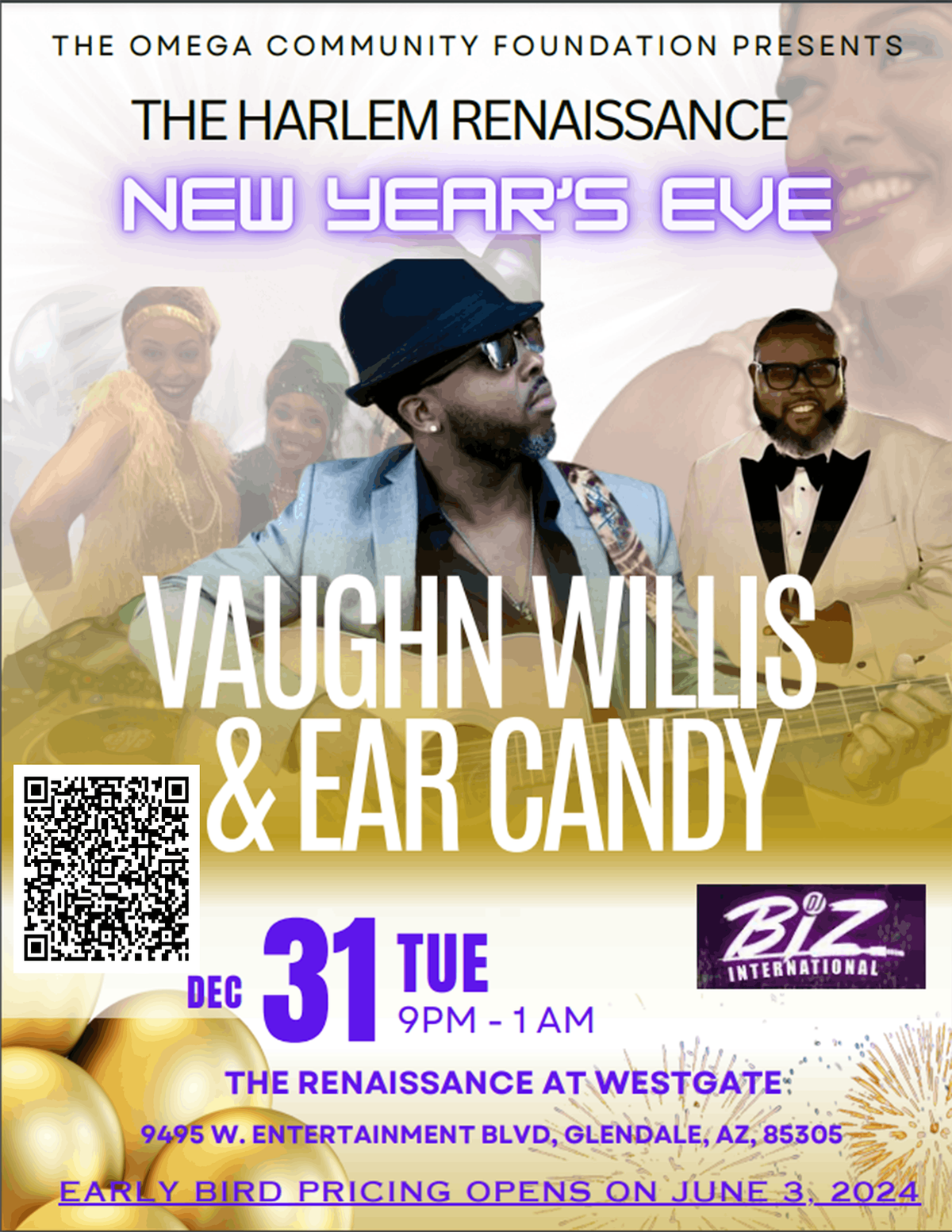 The Harlem Renaissance, a New Years Eve with Vaughn Willis and Ear ...