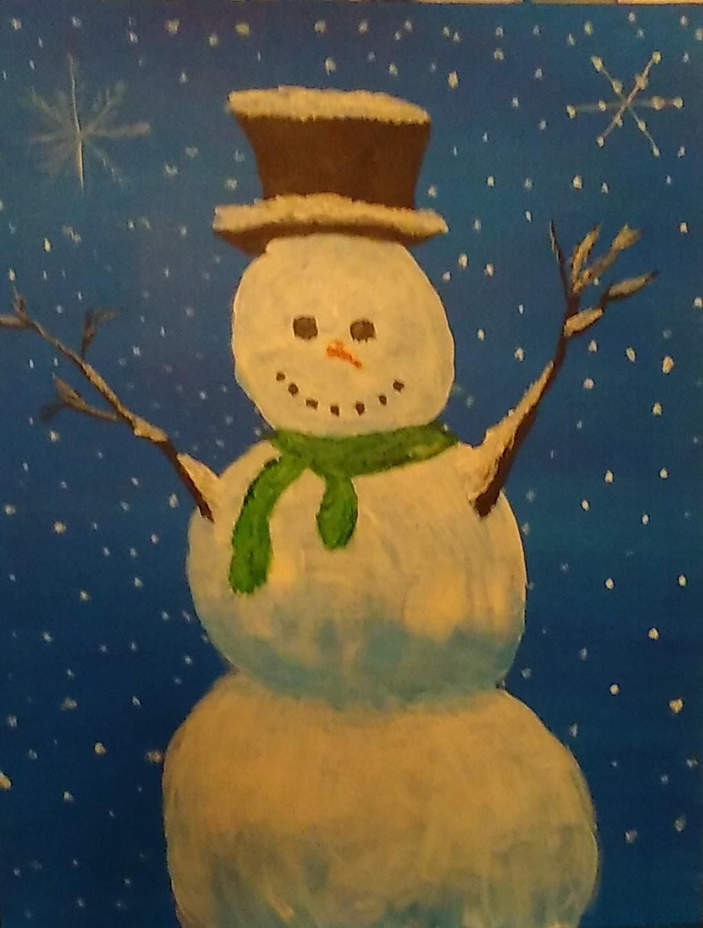"Snowman" Paint-n-Cocoa, Domestic Arts & Wellness, Port Austin, 27 ...