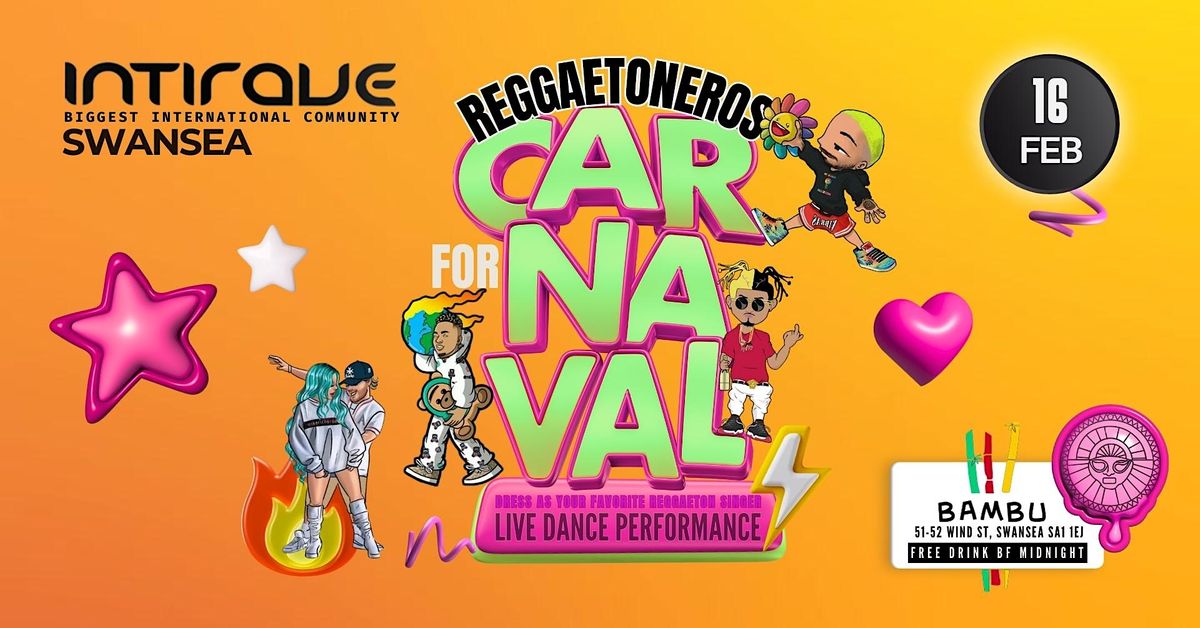 Intirave Swansea | Reggaetoneros for carnaval | Live performance, Bambu ...