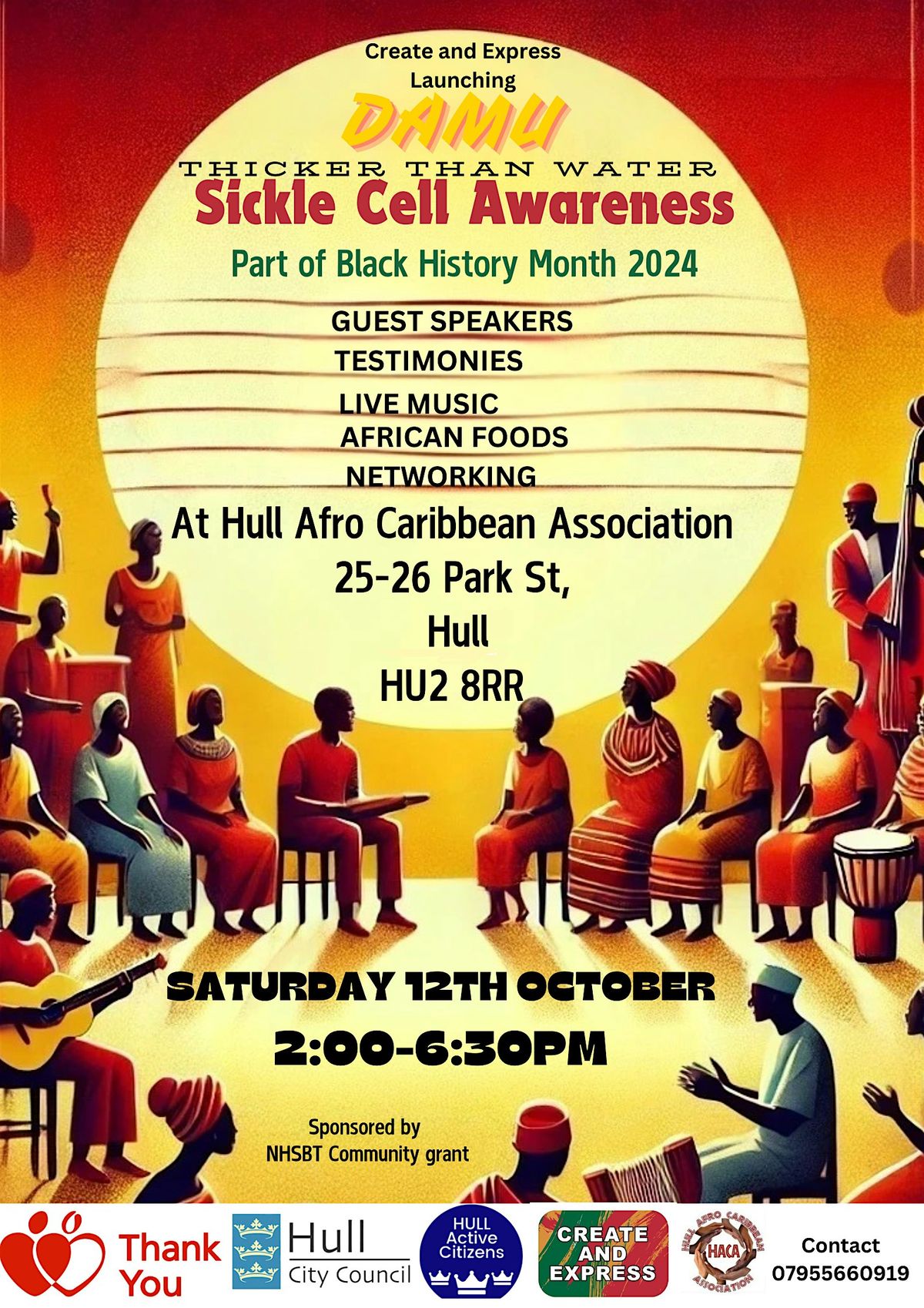 Damu - Thicker than Water project (Sickle cell and blood donations ...