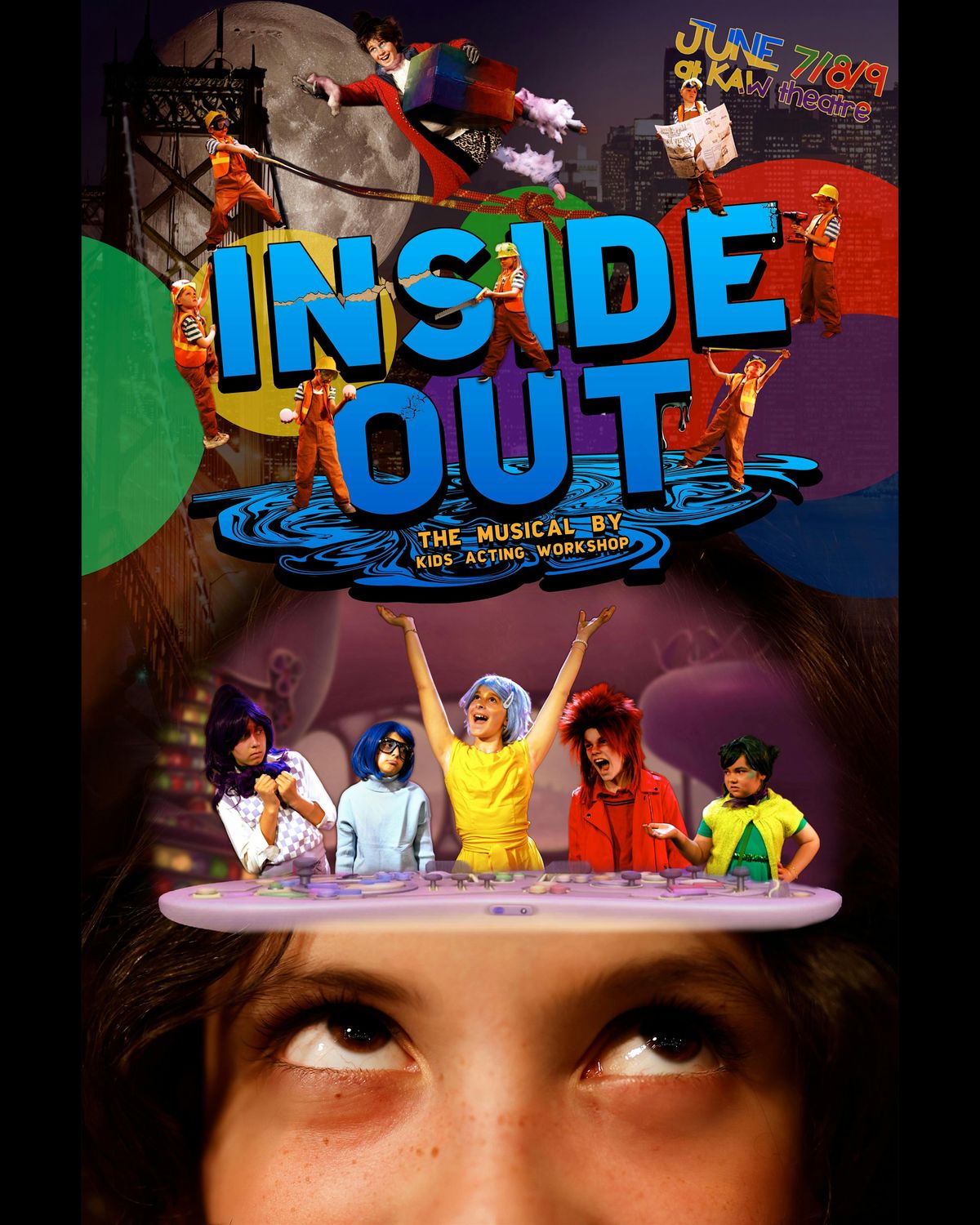“Inside Out” The Musical, KAW theatre, Los Angeles, 7 June 2024 ...