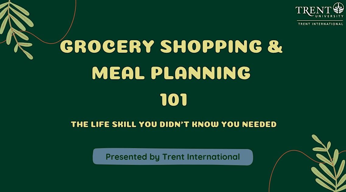 Smart Shopper: Grocery Shopping & Meal Planning Life Skills Session, 11 ...