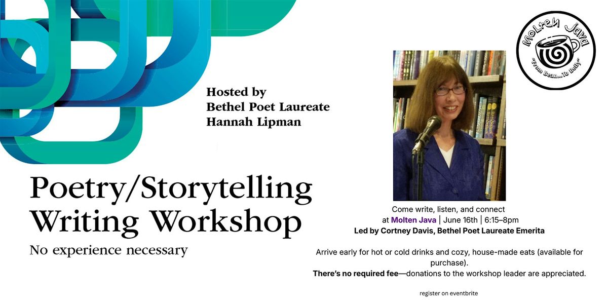 Poetry/Storytelling Writing Workshop with Barb Jennes., Molten Java ...
