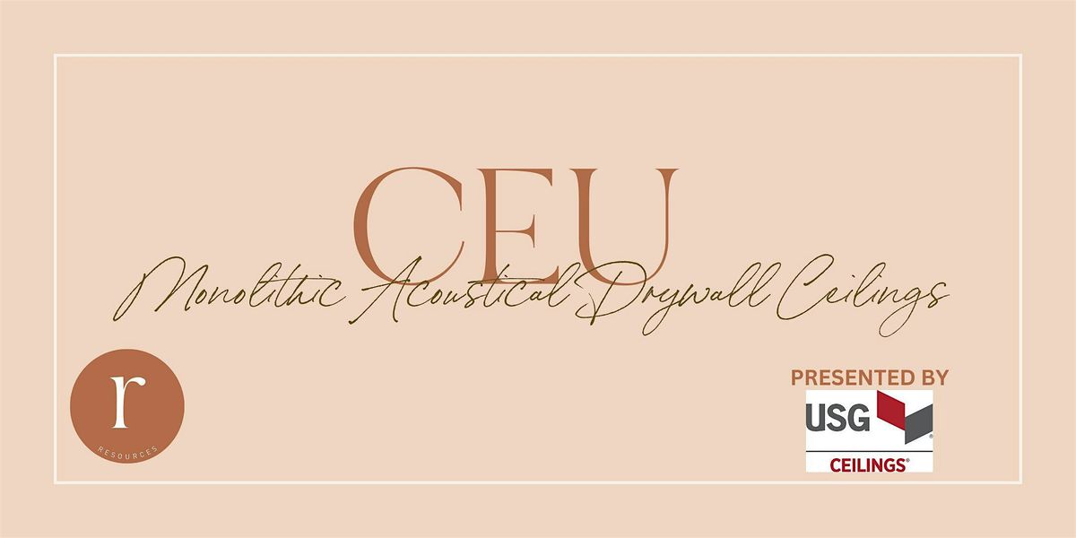 CEU - Monolithic Acoustical Drywall Ceilings, 350 E 400 S, Salt Lake ...