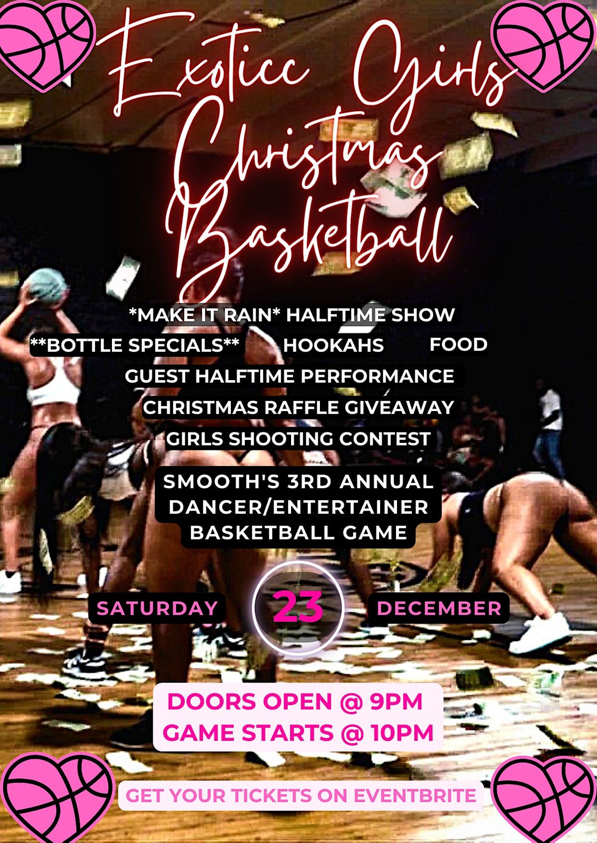 Exotic Girls Christmas Basketball, Chasing Success Gym & Hall, Miramar ...