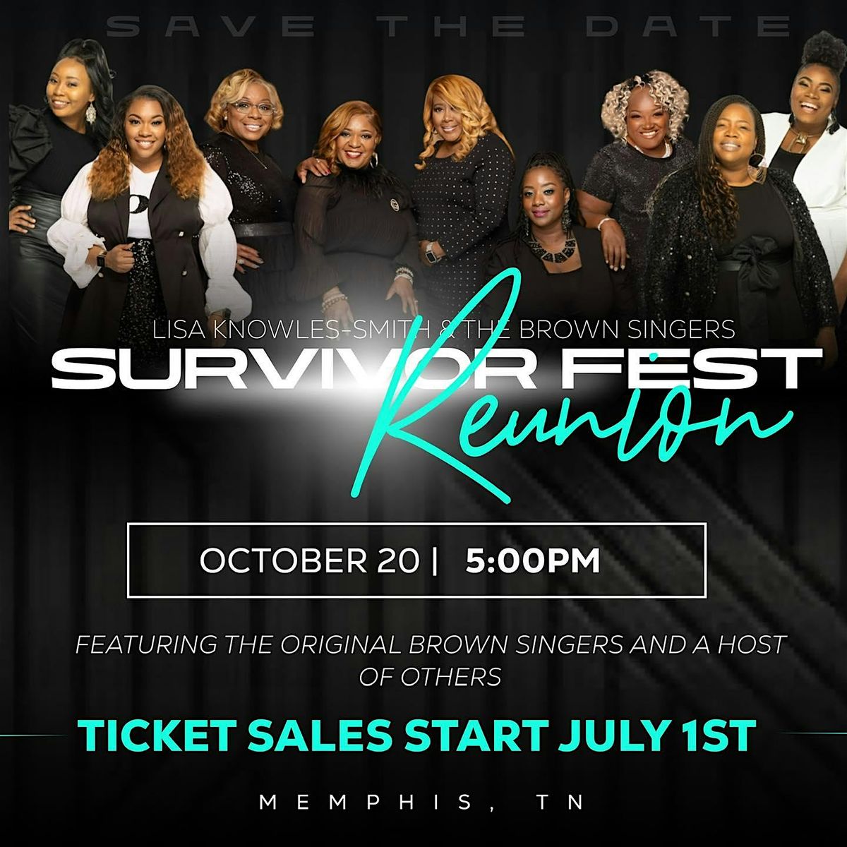 Survivor Fest Reunion, Ebenezer Missionary Baptist Church, Memphis, 20 ...