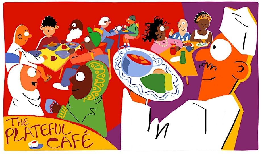 Plateful Cafe Workshop: Help make food GREEN in Lewisham, Plateful Cafe ...