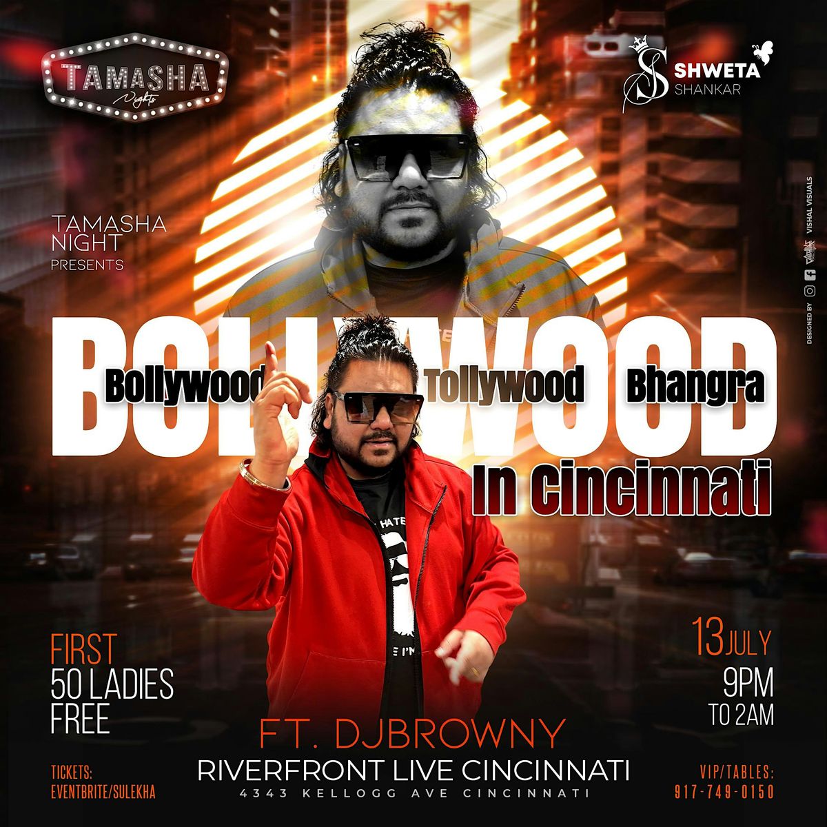 CINCINNATI TAMASHA NIGHTS | BOLLYWOOD NIGHT | DJ BROWNY | @RIVERFRONT ...