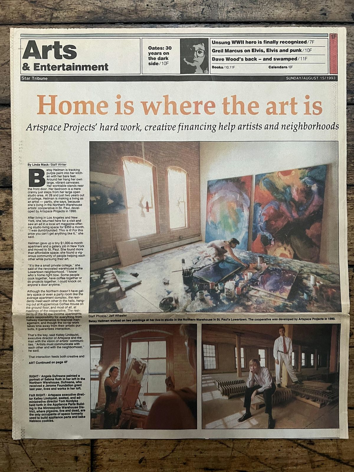 Presentation about the early days of the Saint Paul Art Collective ...