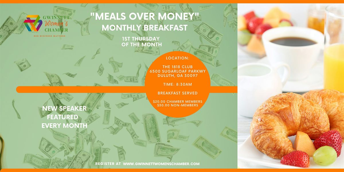 Meals Over Money Breakfast, The 1818 Club, Duluth, 7 December 2023 ...