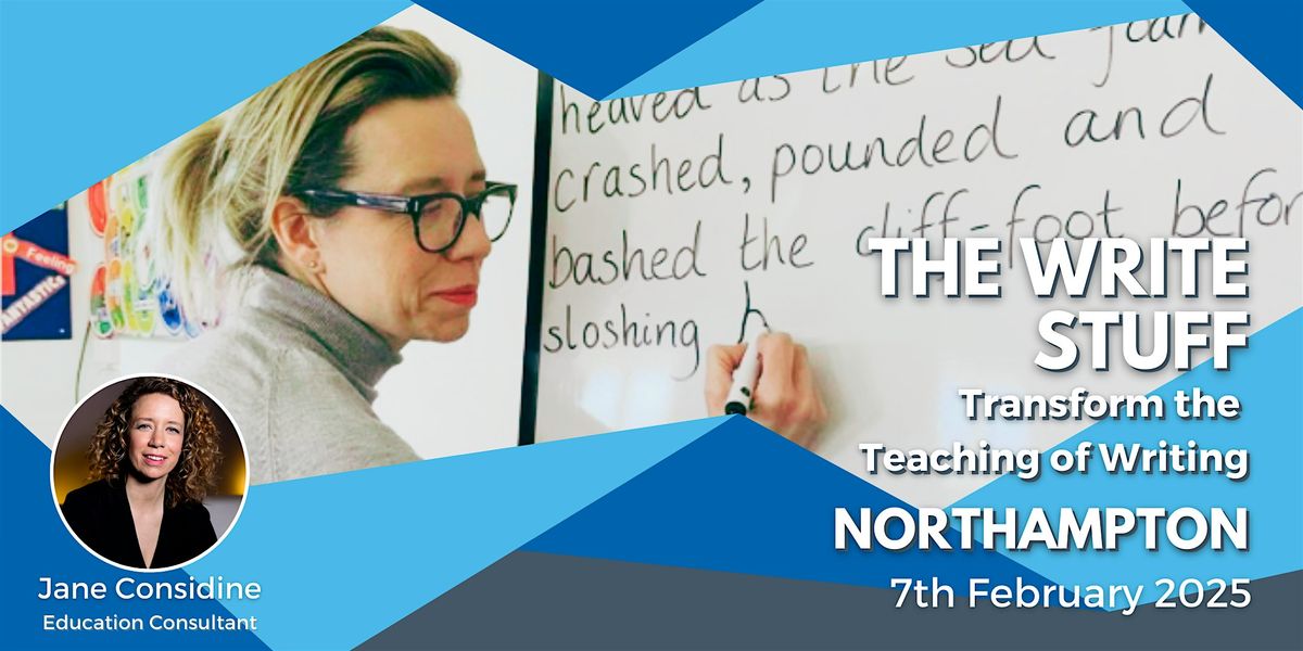 The Write Stuff Conference with Jane Considine in Northamptonshire, The ...