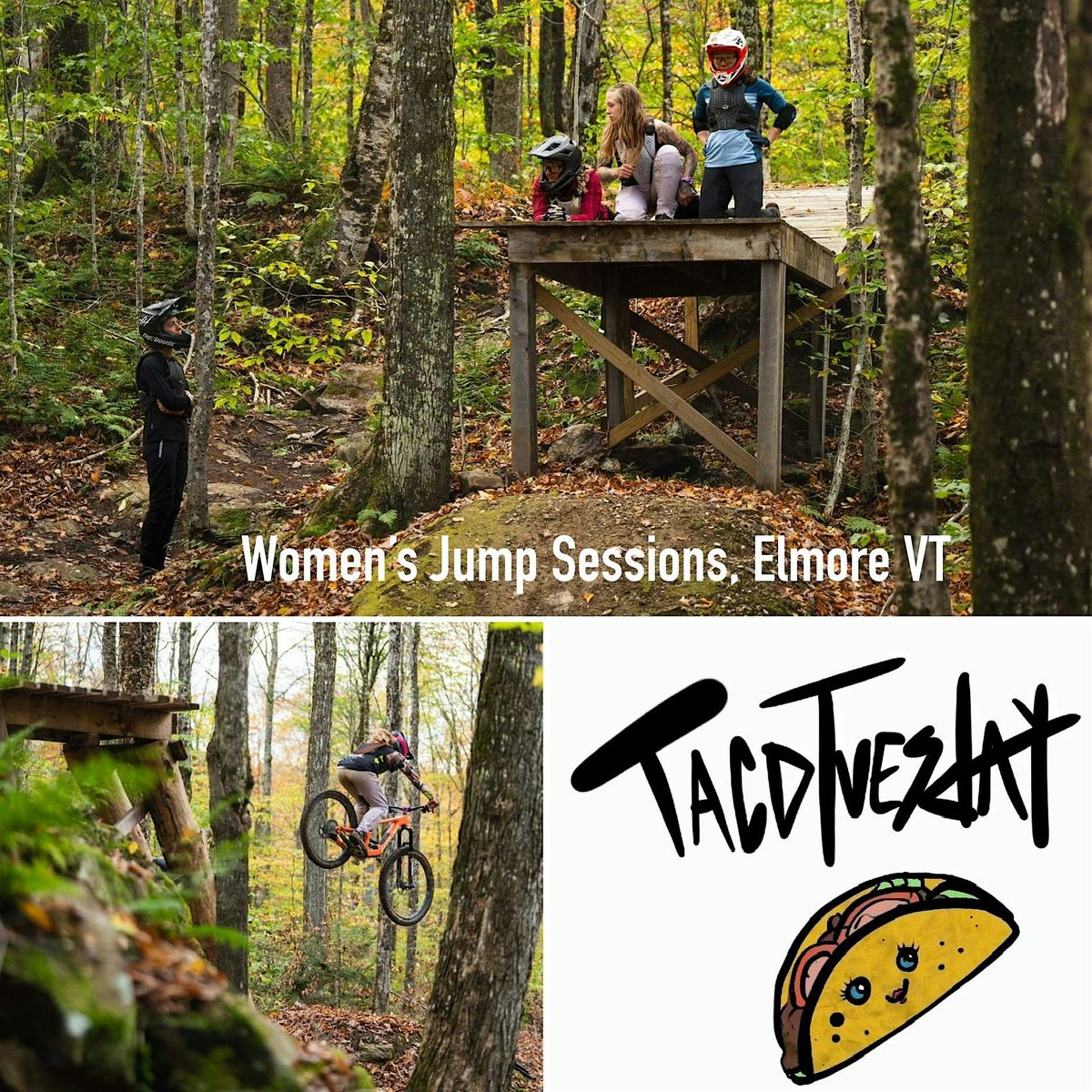 Taco Tuesday - Womens MTB Jump and Drop Session, Elmore, 4 June 2024 ...