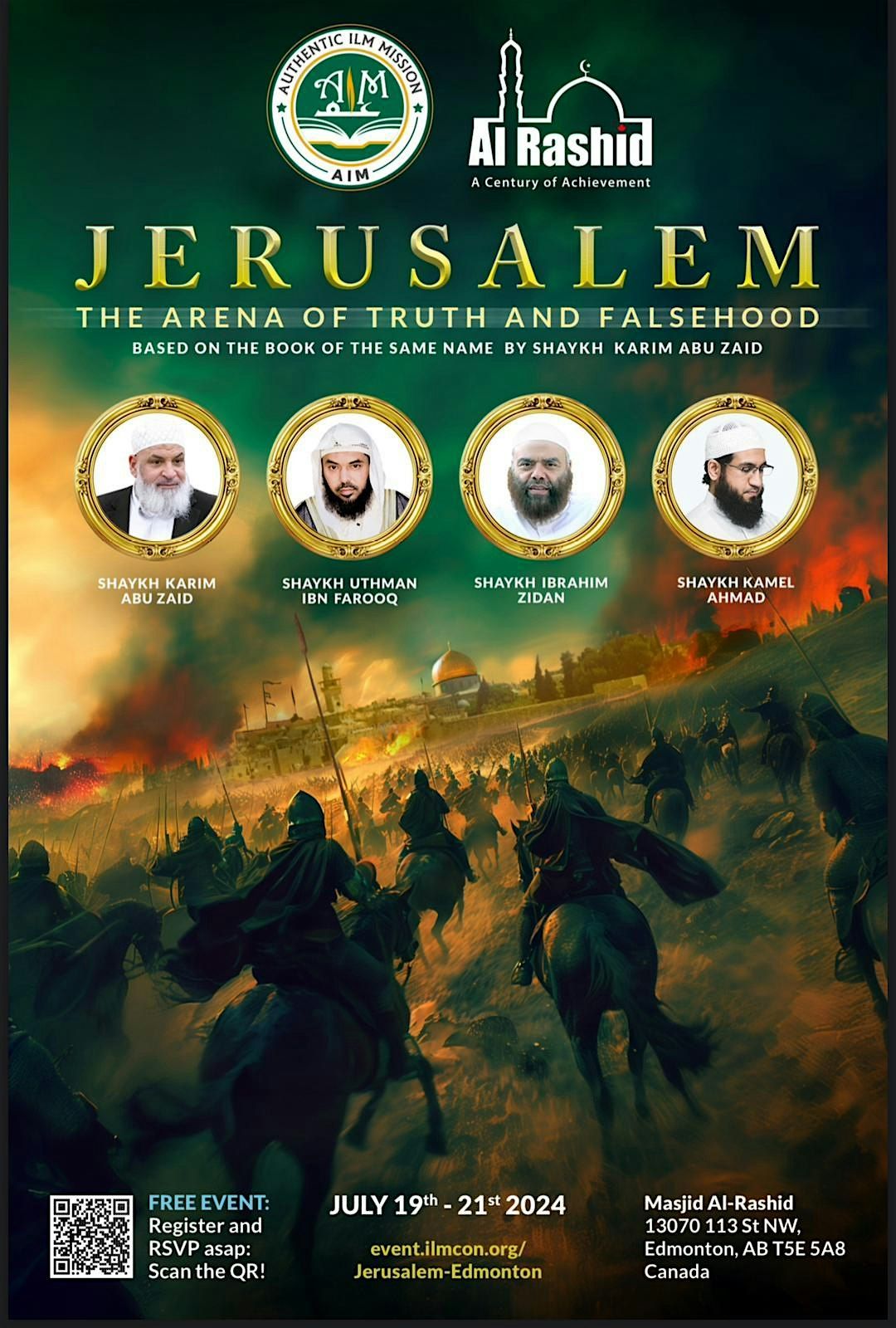 AIM Conference: Jerusalem the arena of truth and falsehood, Canadian ...
