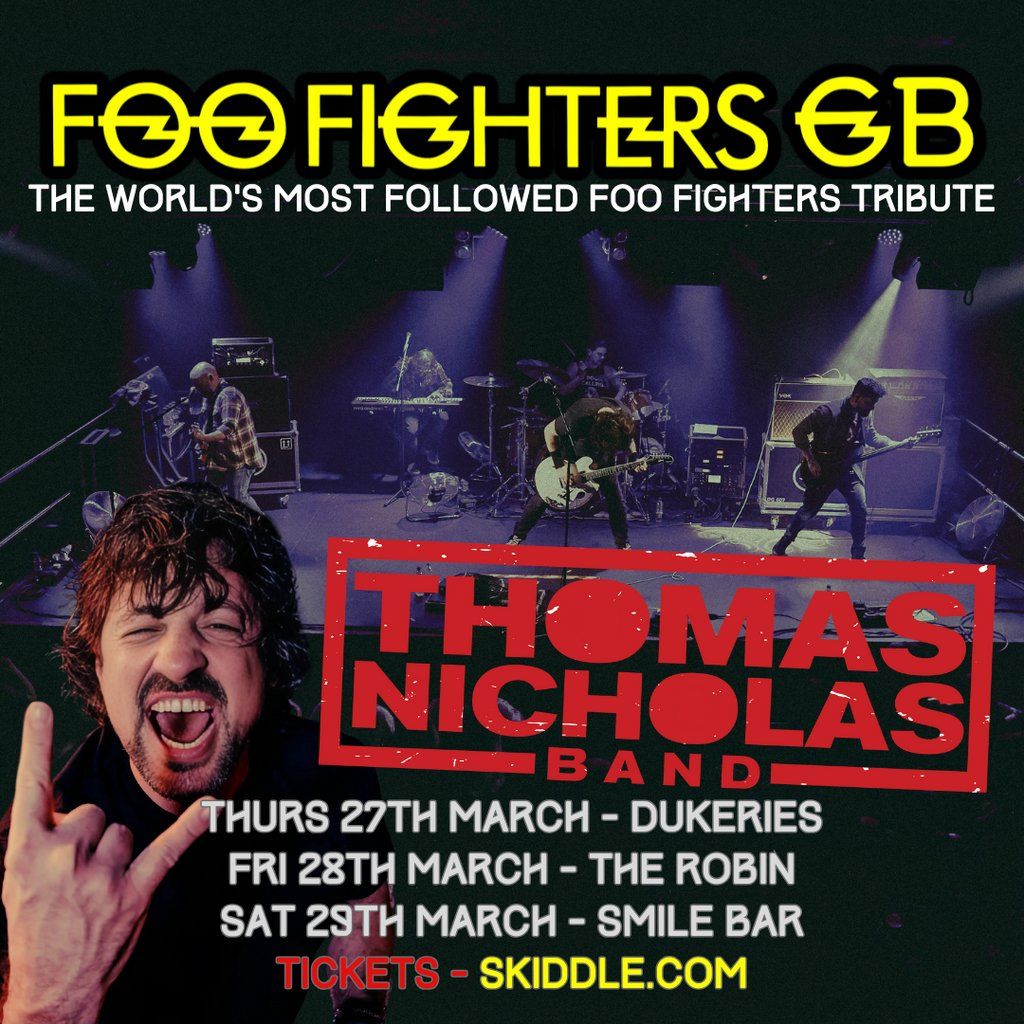 Foo Fighters GB & Thomas Nicholas Band 2025 UK Tour. Dukeries, Dukeries ...