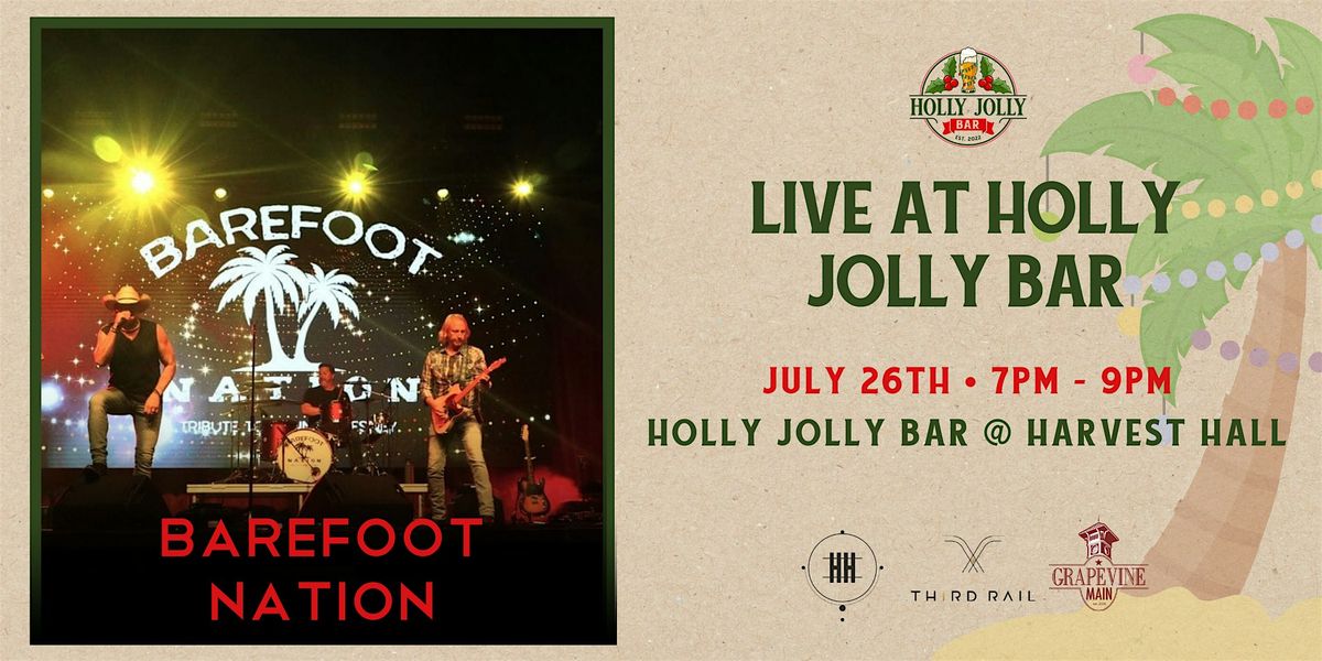 Barefoot Nation | LIVE @ Third Rail Holly Jolly Bar, Third Rail Bar ...